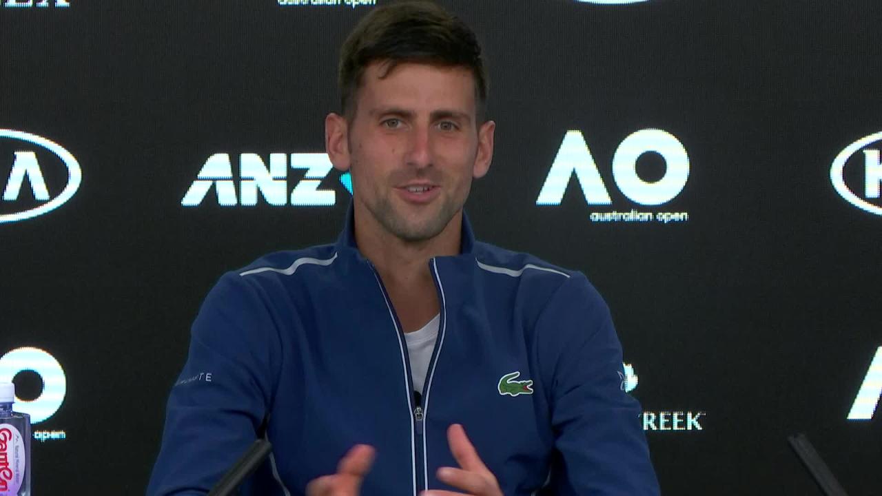 Novak Djokovic press conference (1R) | AO