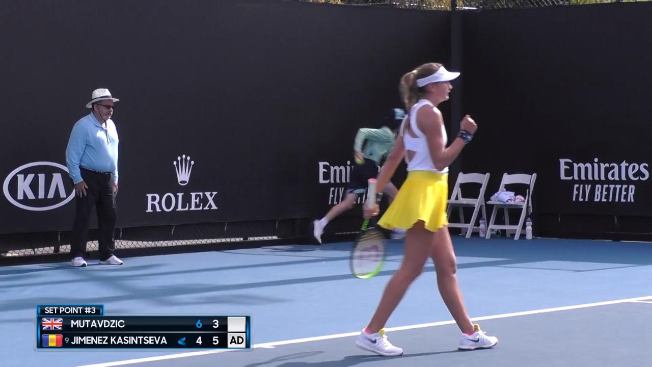 Victoria Jimenez Kasintseva [AND] | Australian Open