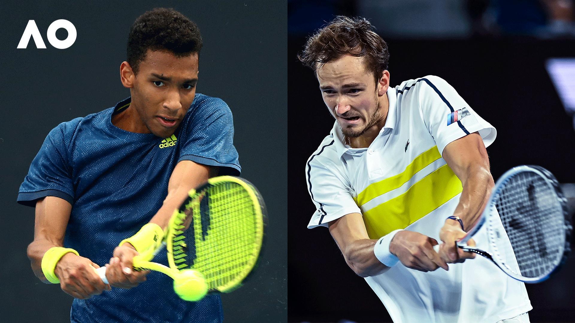 Felix Auger-Aliassime vs Daniil Medvedev Match Highlights (QF) | Australian Open 2022 | AO