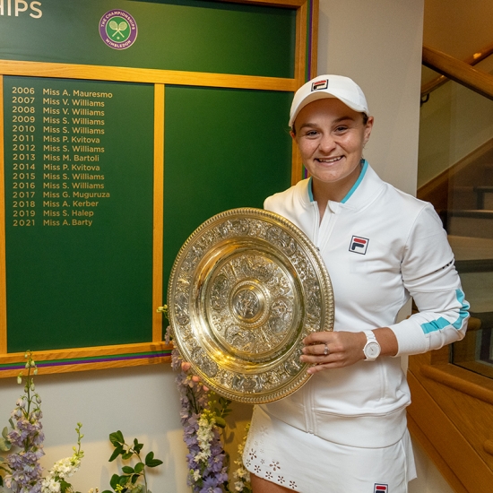 Barty: Wimbledon win “most incredible feeling I've experienced on court ...