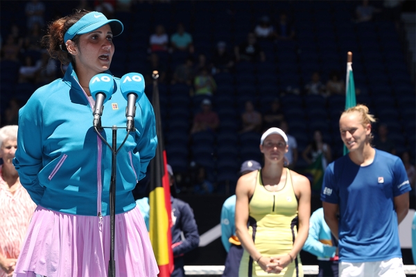 Happy tears: Historic mixed doubles title for Stefani/Matos, goodbye ...
