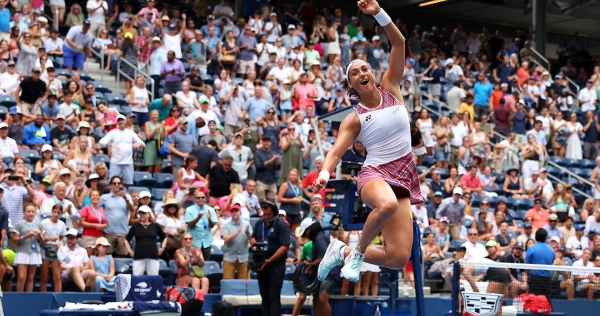 Caro flying: Garcia into first major quarterfinal in five years | AO