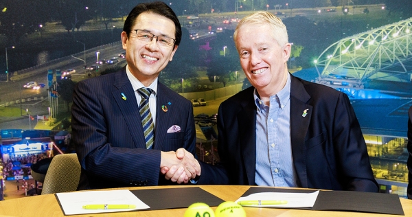 Dunlop signs on as Official Ball Partner of the Australian Open for a ...