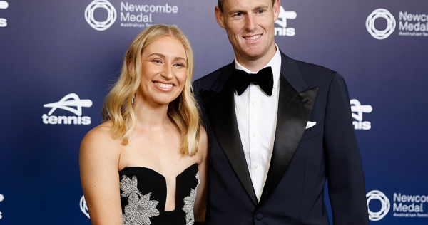 Daria & Luke Saville: Aussie tennis power couple on tour life | AO