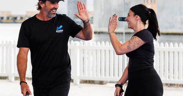 Pat Rafter goes pro with Padel for AO 2025 showcase | AO