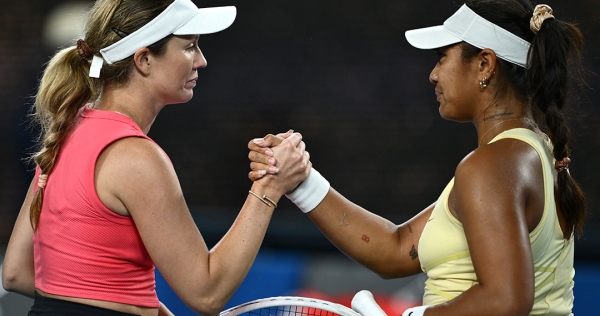 Destanee Aiava on Danielle Collins: “She was so kind to me” | AO