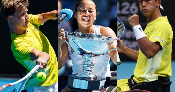 Full-strength fields set for Australian Open 2026 wheelchair events | AO