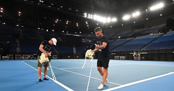 Rod Laver Arena takes shape as AO approaches | AO