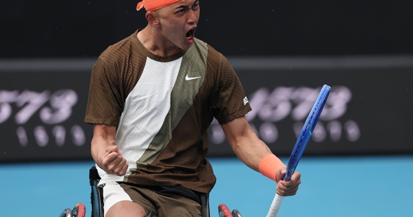 Oda creates history in AO 2026 men's wheelchair final | AO