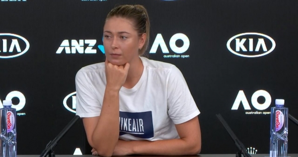 Maria Sharapova press conference (1R) | AO