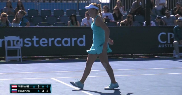Daniela Vismane v Daria Frayman match highlights (3R) | AO