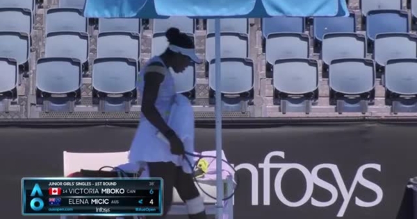 Victoria Mboko v Elena Micic Match Highlights (1R) | Australian Open ...
