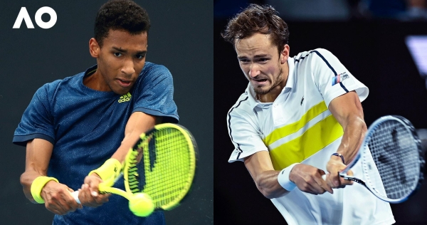 Felix Auger-Aliassime vs Daniil Medvedev Match Highlights (QF) | Australian Open 2022 | AO